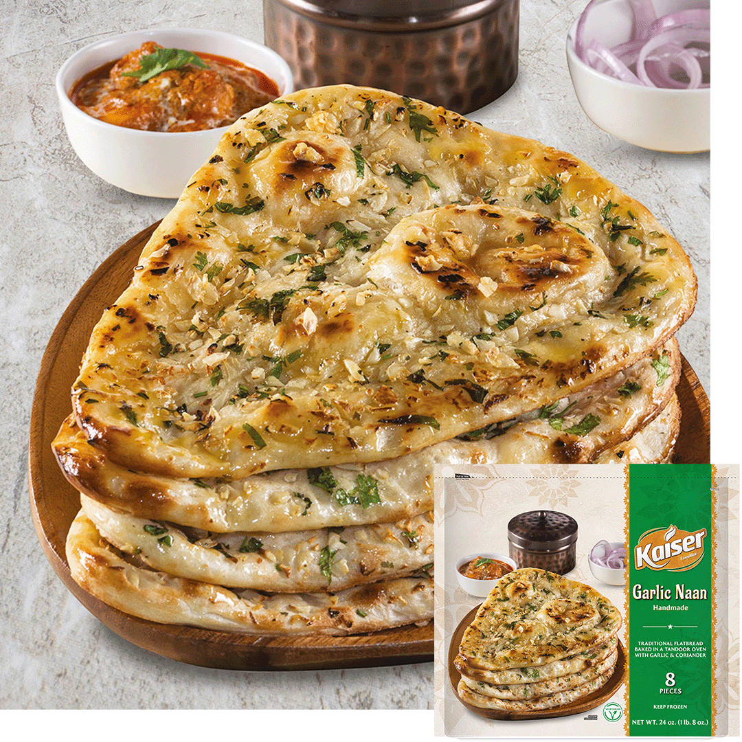 Buy Garlic Naan Kaiser